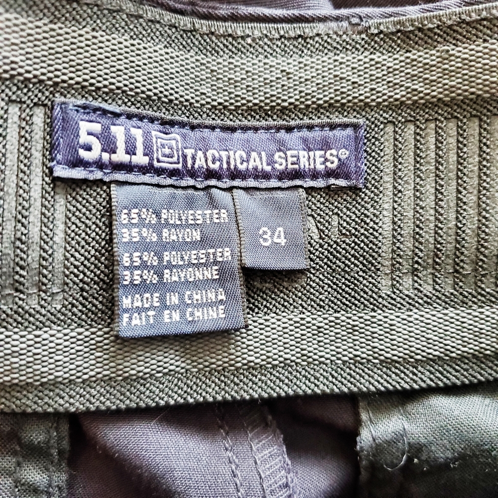 511 Tactical Black Utility Cargo Pants Men's Size 34 - Gem